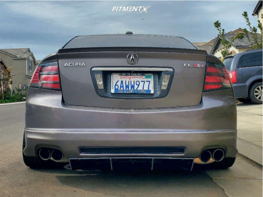 2008 Acura TL Type-S with 18x9.5 Enkei Rpf1 and Velozza 245x40 on ...