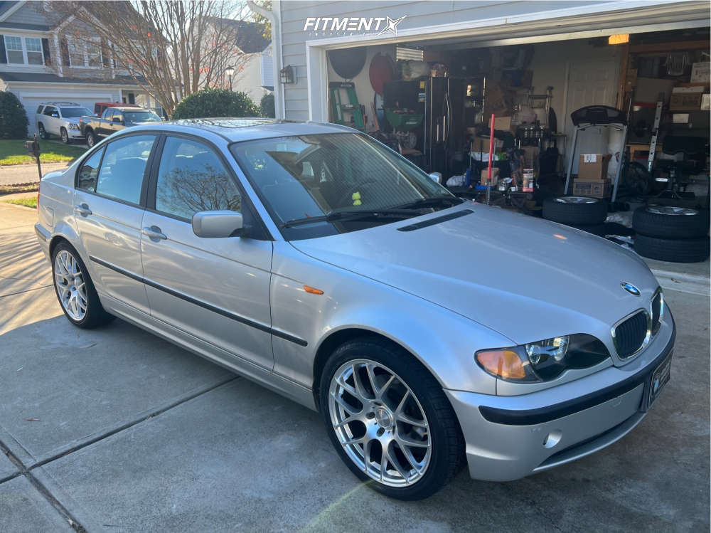 2003 BMW 325i Base with 18x8 Avant Garde M310 and Vercelli 235x40 on ...