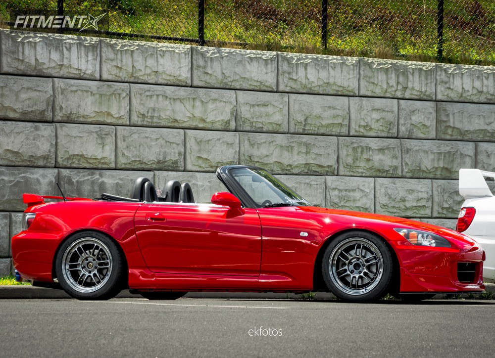 2004 Honda S2000 Base with 17x8.5 Enkei RPF1 and BFGoodrich 225x35 on ...