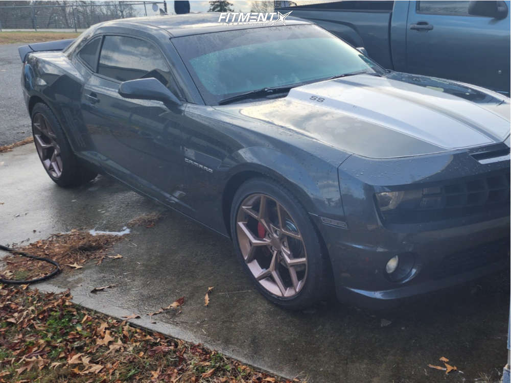 2013 Chevrolet Camaro SS with 20x9 OE Performance 126 and Goodyear ...