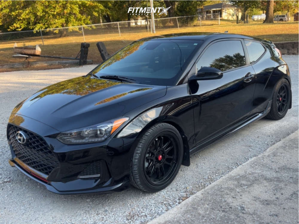 2020 Hyundai Veloster Turbo R-Spec with 18x8.5 Aodhan Ah07 and Michelin ...