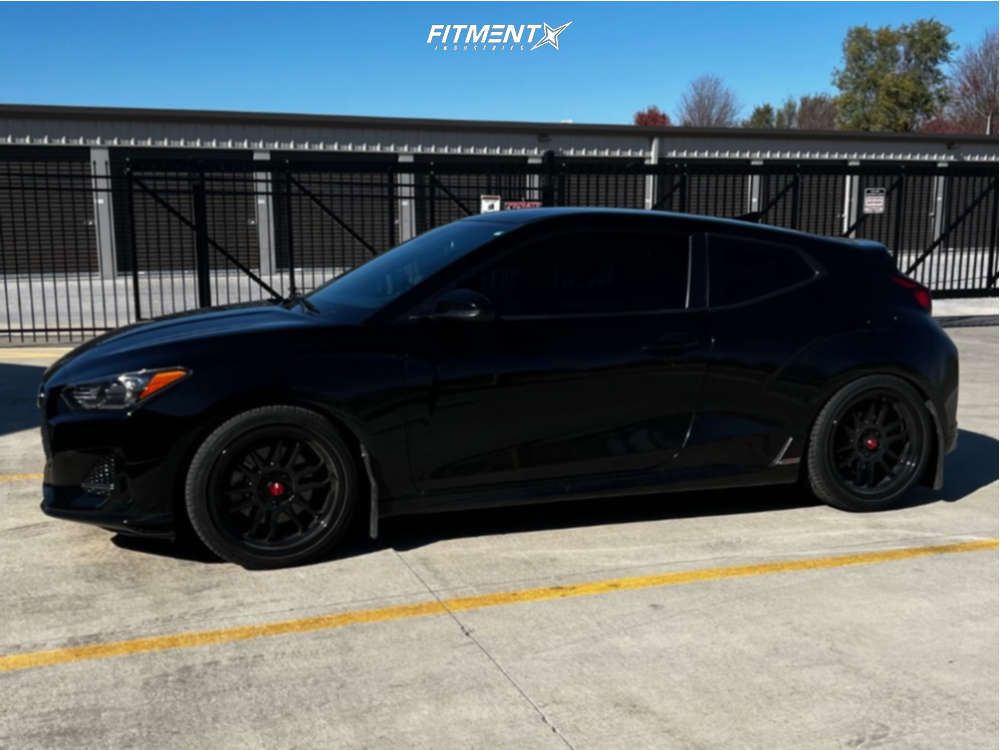 2020 Hyundai Veloster Turbo R-Spec with 18x8.5 Aodhan Ah07 and Michelin ...