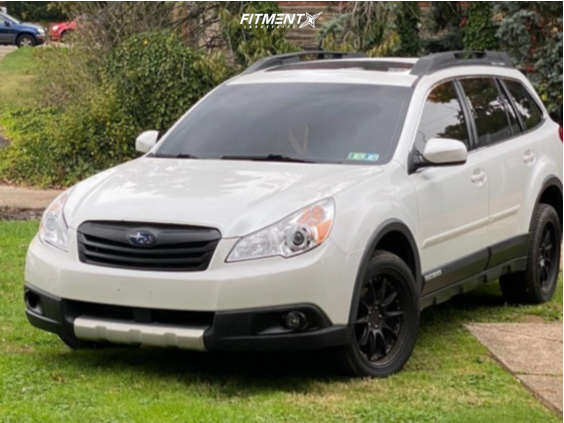2012 Subaru Outback 2.5i Limited with 18x9.5 Aodhan Ds07 and Federal ...