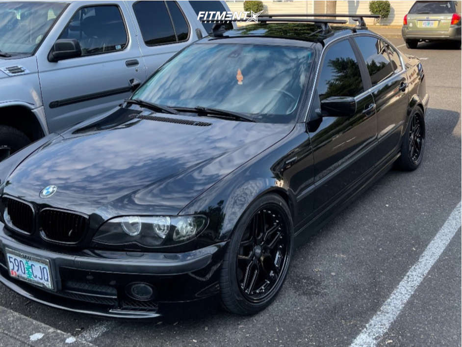 2002 BMW 330xi Base with 18x8.5 ESR Cs15 and Falken 235x40 on Coilovers ...