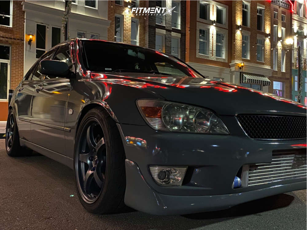 2000 Toyota Altezza Base with 18x8 Gram Lights 57cr and Nitto 255x40 on ...