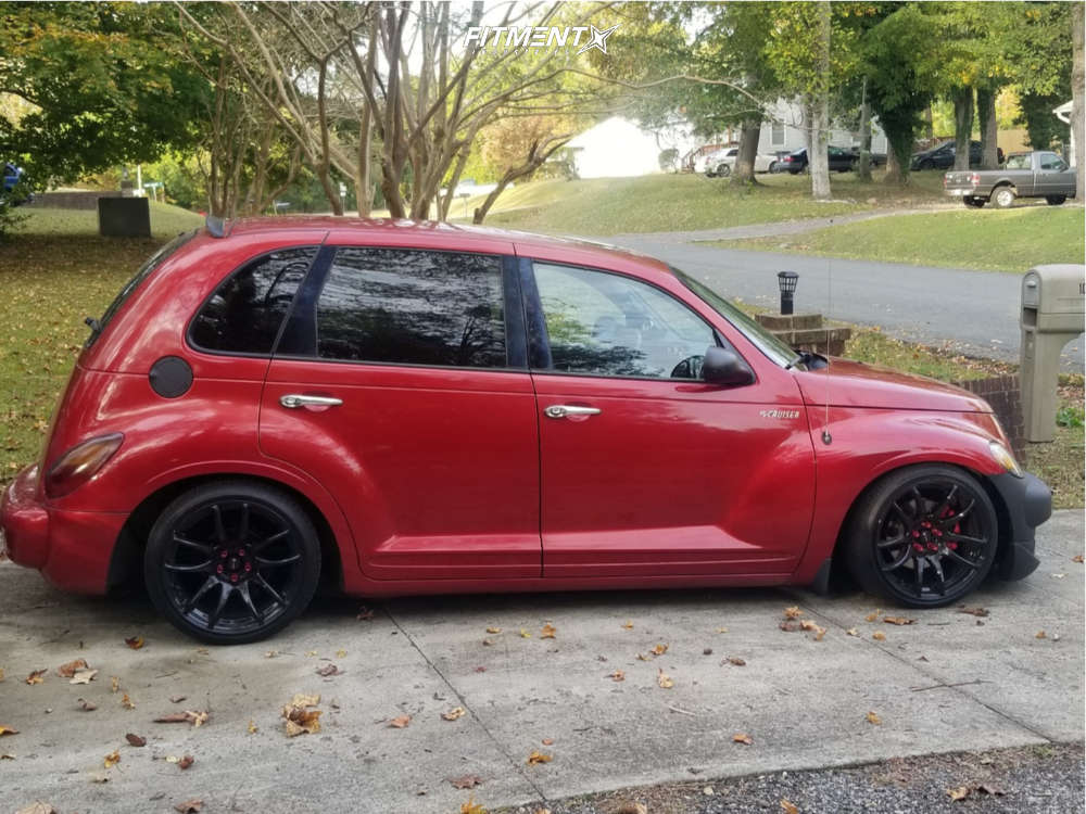 2004 Chrysler PT Cruiser Touring with 17x9 Vors Tr4 and Lionhart 205x40 ...
