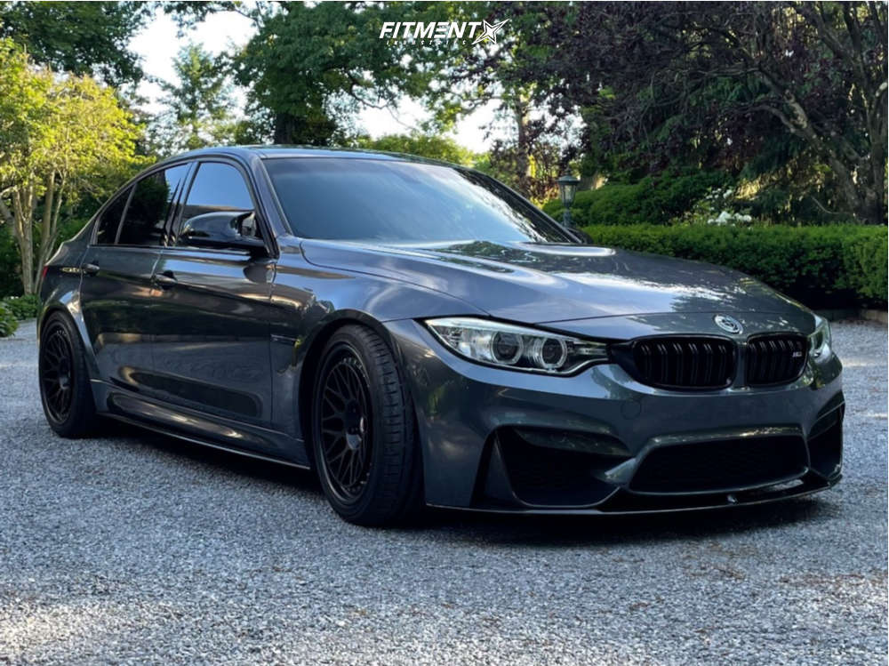 2015 BMW M3 Base with 19x8 HRE FlowForm 300 Classic Series and ...