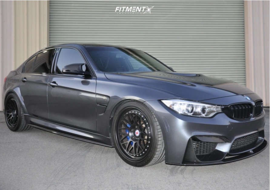 2015 BMW M3 Base with 19x8 HRE FlowForm 300 Classic Series and ...