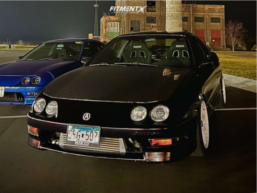 2000 Acura Integra GS-R with 16x8 Enkei Compe and Nitto 205x45 on ...
