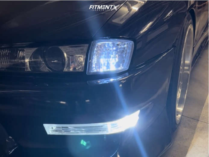 1995 Nissan 240SX SE with 18x9.5 Cosmis Racing Xt-206r and Lionhart ...