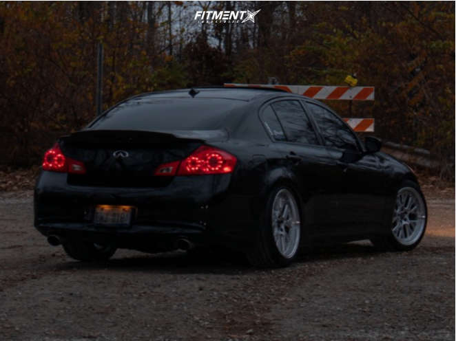 2012 INFINITI G37 X with 19x9.5 ESR Cs11 and Vercelli 245x40 on ...