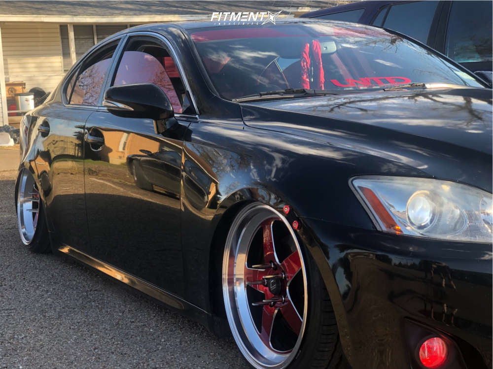 2013 Lexus IS250 Base with 18x9 Cosmis Racing Xt-005r and Ironman ...