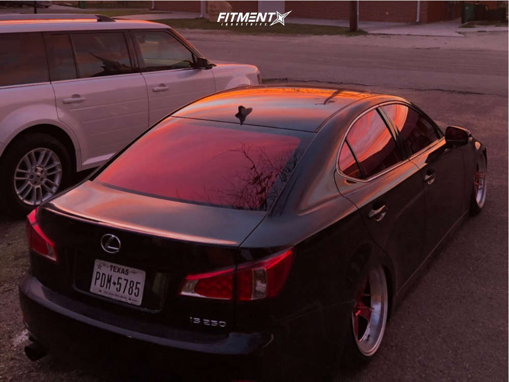 2013 Lexus IS250 Base with 18x9 Cosmis Racing Xt-005r and Ironman ...