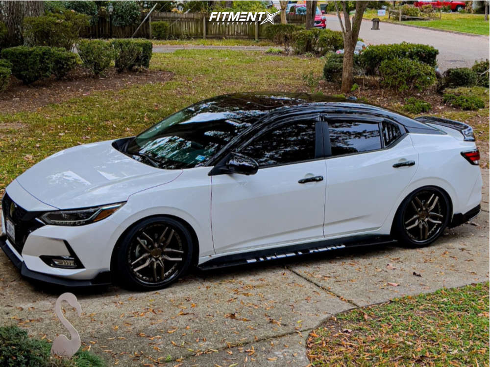 2022 Nissan Sentra SR with 19x8.5 Niche Methos and Toyo Tires 235x35 on ...