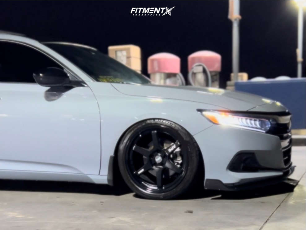 2021 Honda Accord Sport with 19x9.5 ESR Ap6 and Michelin 245x40 on ...