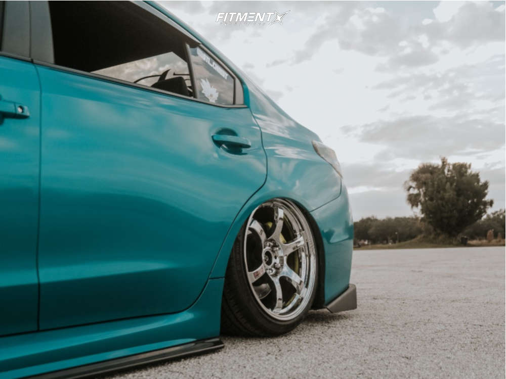 2020 Subaru WRX STI Limited with 18x9.5 Gram Lights 57dr and Delinte ...