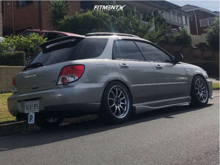 2005 Subaru Impreza RS with 17x8 AVID1 Av40 and Bridgestone 225x45 on ...