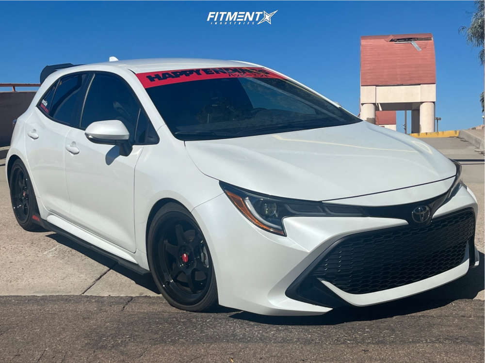 2021 Toyota Corolla SE with 18x8.5 Aodhan Ah08 and Vercelli 225x55 on ...