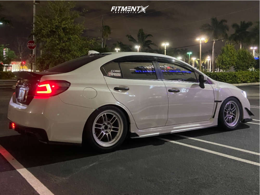 2017 Subaru WRX Premium with 17x9 Enkei Rpf1 and Nitto 255x45 on ...