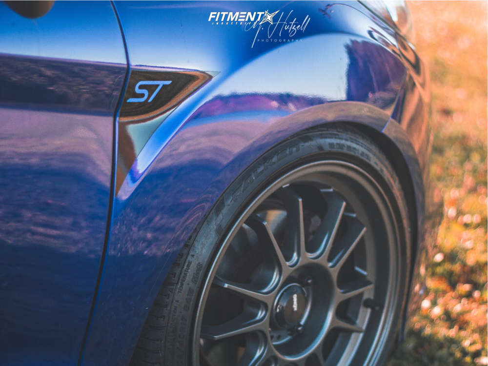 2015 Ford Fiesta ST with 17x8 Konig Hypergram and Falken 205x40 on ...