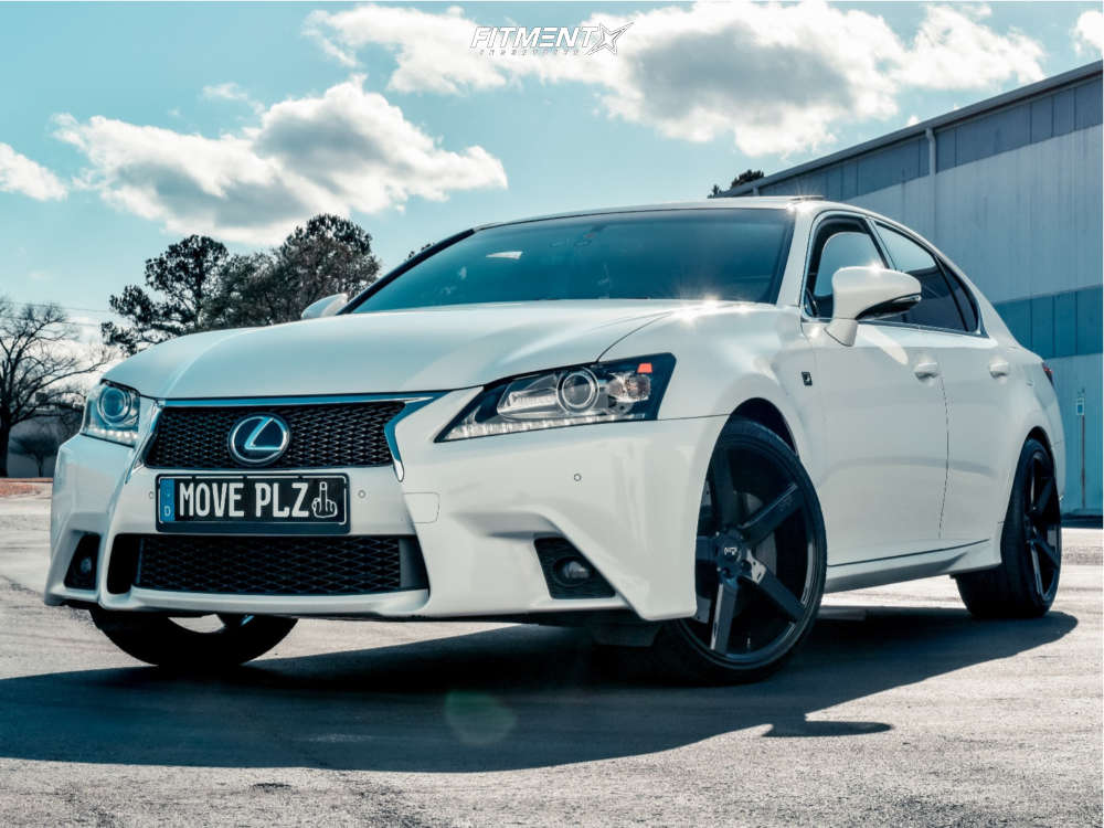 2014 Lexus GS350 F Sport with 20x8.5 Niche Milan and Lexani 245x35 on ...