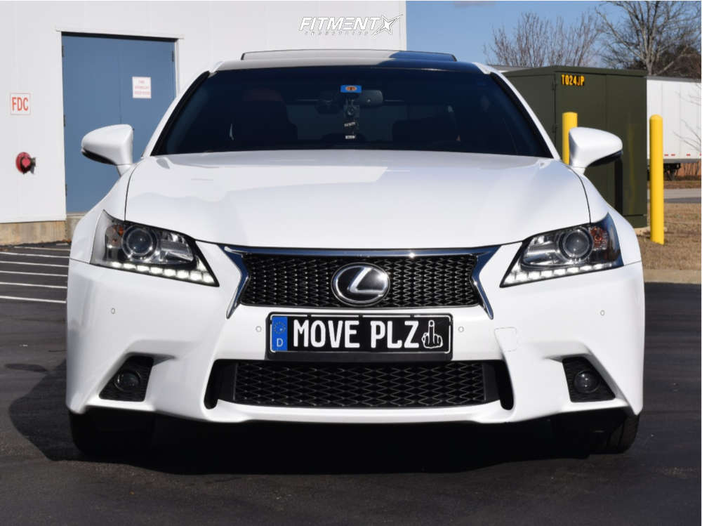 2014 Lexus GS350 F Sport with 20x8.5 Niche Milan and Lexani 245x35 on ...
