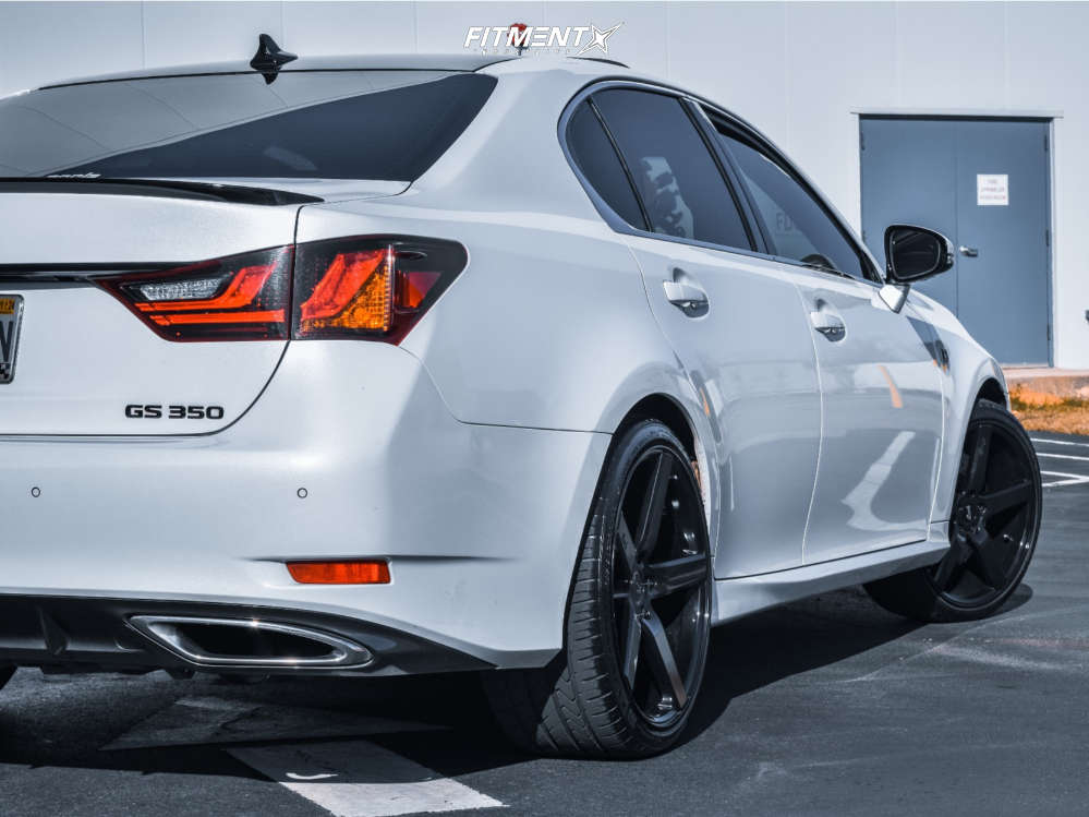 2014 Lexus GS350 F Sport with 20x8.5 Niche Milan and Lexani 245x35 on ...