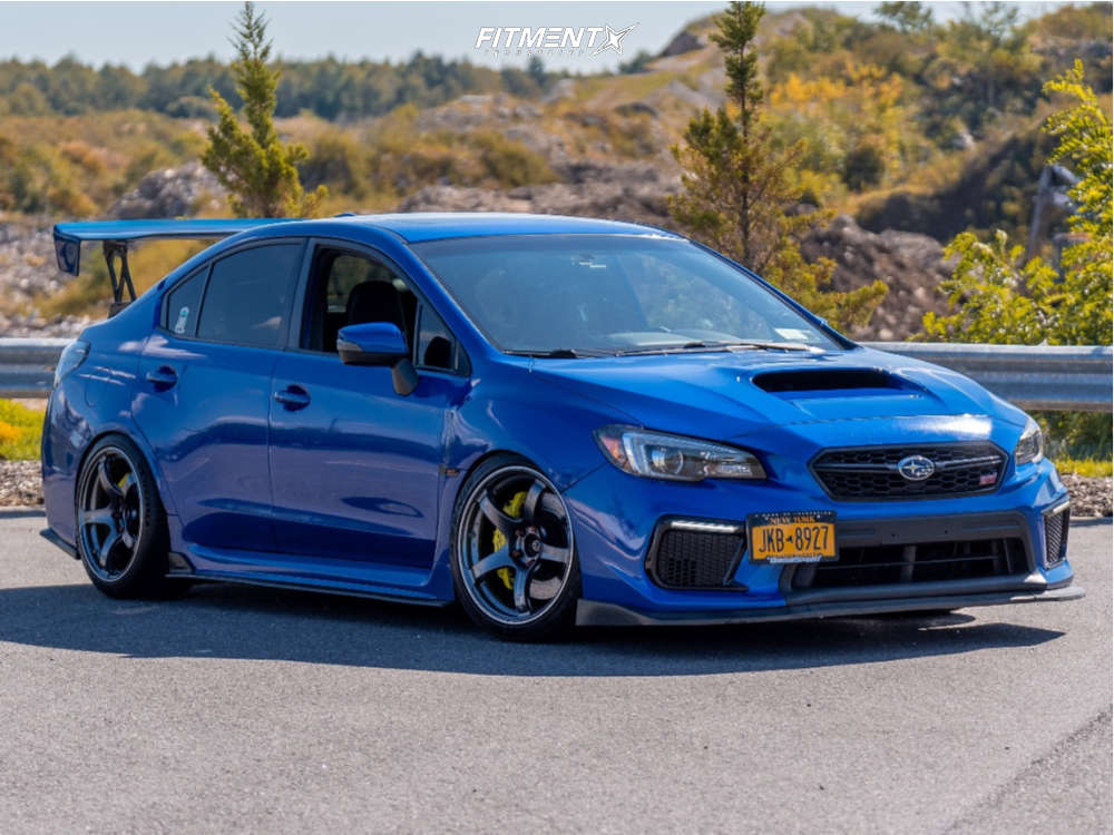 2019 Subaru WRX STI Limited with 18x10 Advan Racing TC4 and Falken 265x35 on Coilovers | 2486794 ...