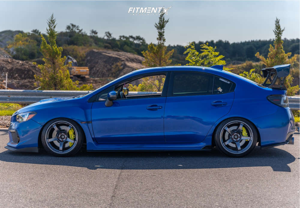 2019 Subaru WRX STI Limited with 18x10 Advan Racing TC4 and Falken 265x35 on Coilovers | 2486794 ...