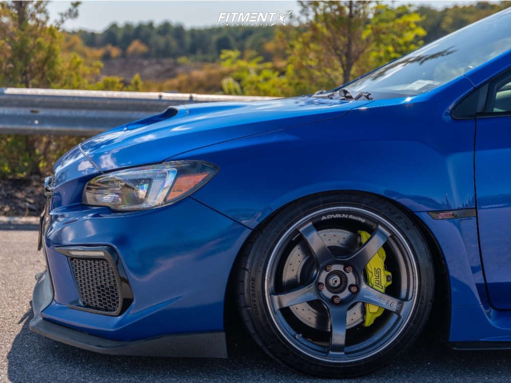 2019 Subaru WRX STI Limited with 18x10 Advan Racing TC4 and Falken 265x35 on Coilovers | 2486794 ...