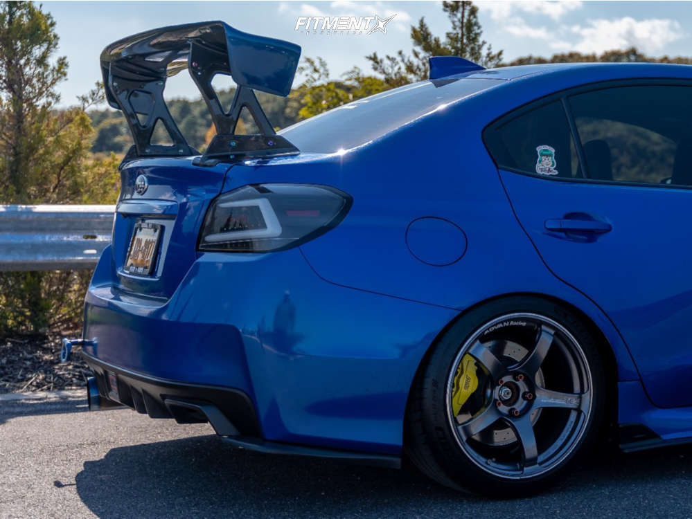 2019 Subaru WRX STI Limited with 18x10 Advan Racing TC4 and Falken ...