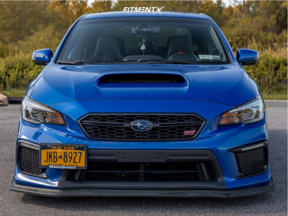 2019 Subaru WRX STI Limited with 18x10 Advan Racing TC4 and Falken ...