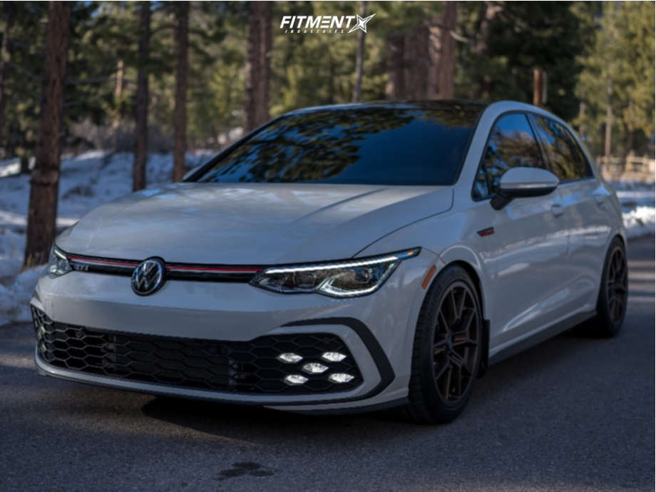 2022 Volkswagen GTI SE with 18x9 Neuspeed Rse10 and Michelin 245x40 on ...