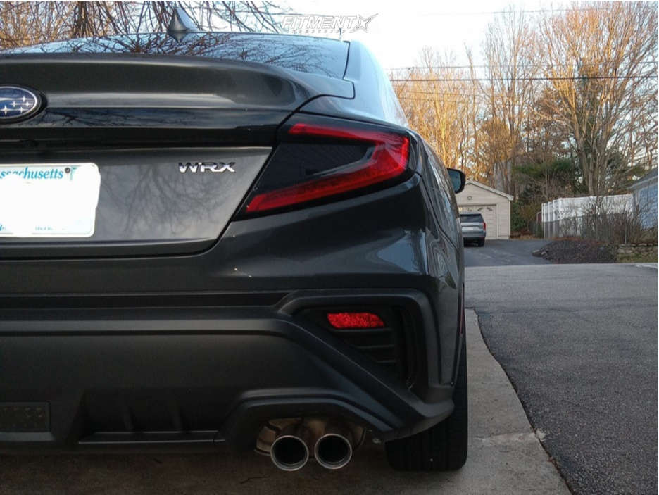 2022 Subaru WRX Base with 18x8.5 AVID1 Av20 and Vercelli 215x40 on Stock Suspension | 2488510 ...