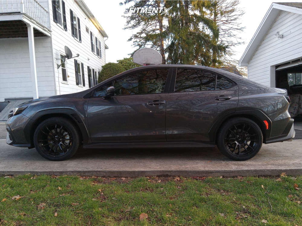 2022 Subaru WRX Base with 18x8.5 AVID1 Av20 and Vercelli 215x40 on Stock Suspension | 2488510 ...