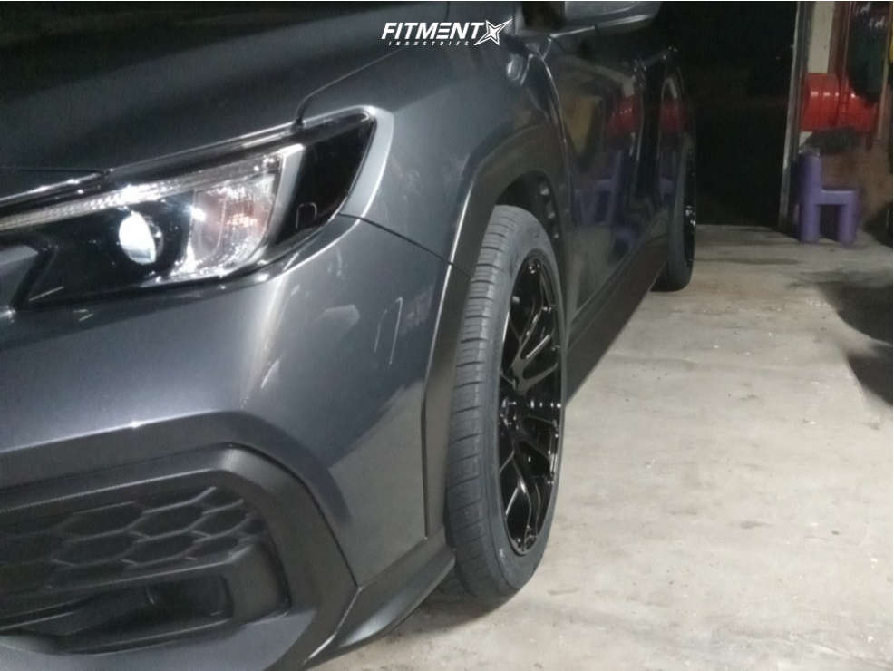 2022 Subaru WRX Base with 18x8.5 AVID1 Av20 and Vercelli 215x40 on Stock Suspension | 2488510 ...