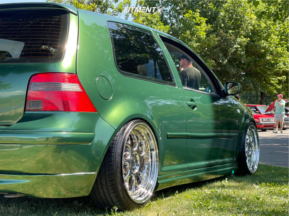 2003 Volkswagen Golf GTI VR6 with 18x8.5 Aodhan Ds01 and RoadX 215x35 ...