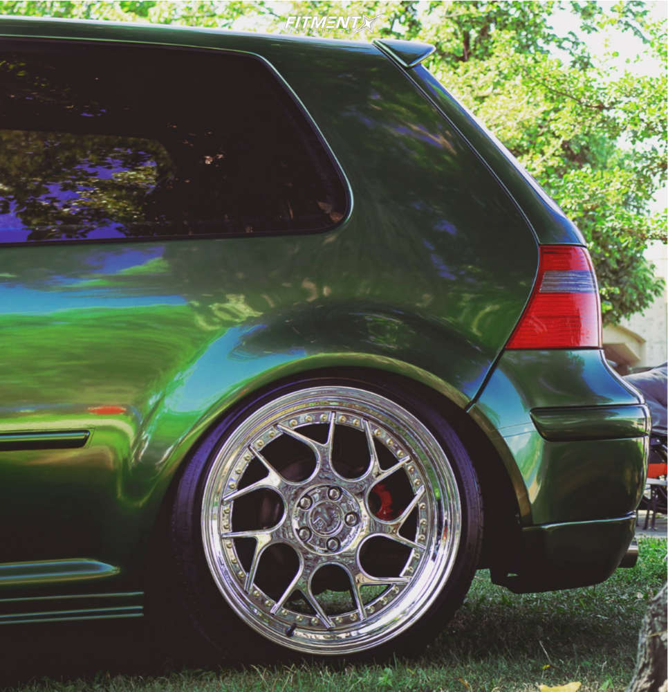 2003 Volkswagen Golf GTI VR6 with 18x8.5 Aodhan Ds01 and RoadX 215x35 ...