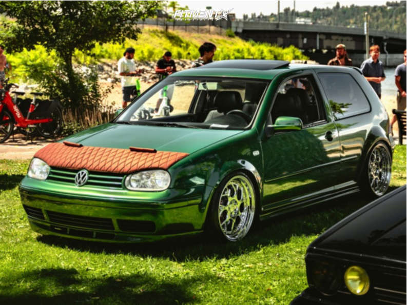 2003 Volkswagen Golf GTI VR6 with 18x8.5 Aodhan Ds01 and RoadX 215x35 ...