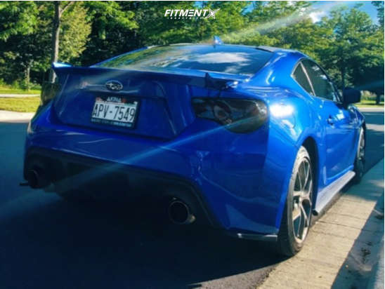 2015 Subaru BRZ Limited with 17x7.5 BBS Sr and Goodyear 215x45 on Stock Suspension | 2489593 ...