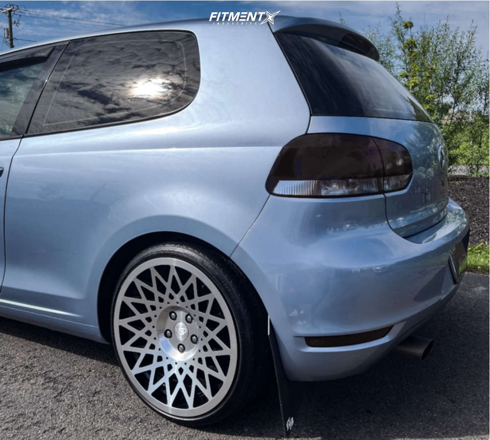 2012 Volkswagen Golf Base with 18x9 VSP Type 1 and Westlake 215x35 on ...