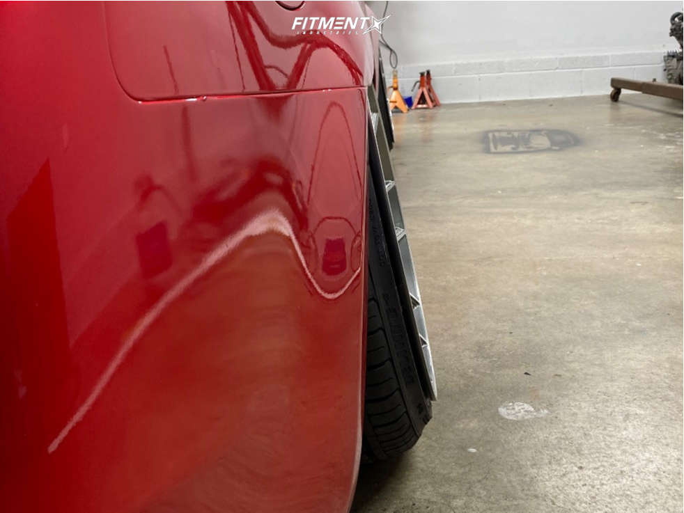 2008 INFINITI G37 Sport with 19x11 Anovia Elder and Delinte 245x35 on ...