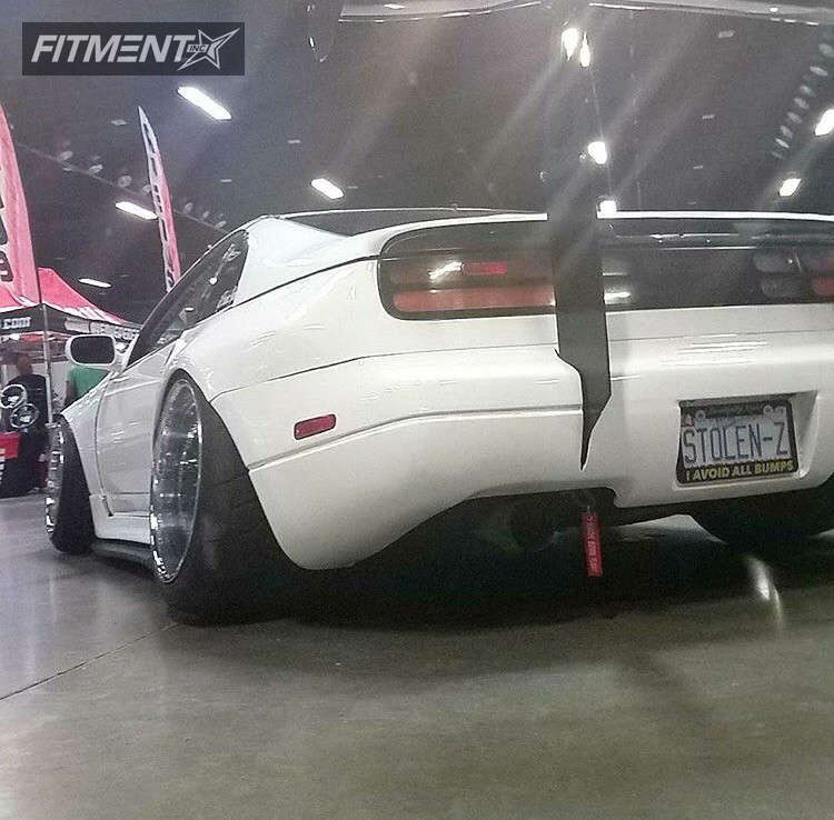 1994 Nissan 300ZX Base with 18x12 Work Rezax and Toyo Tires 275x35 on ...