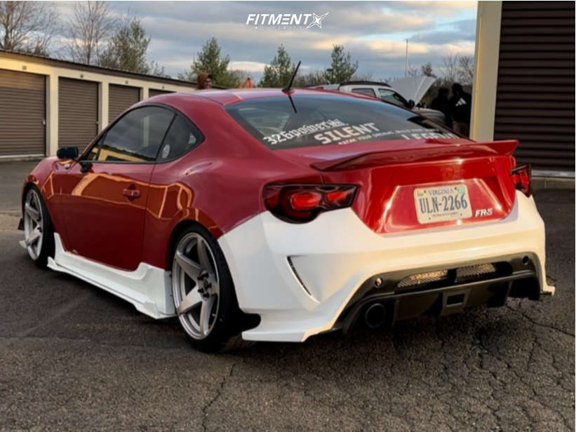 2013 Scion FR-S Base with 18x9.5 Heritage Imola Monoc and Falken 235x40 ...