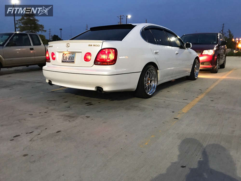 2002 Lexus GS300 Base with 18x9 Yoshihara Design and Firestone 215x40 ...