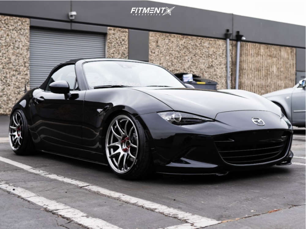 2016 Mazda MX-5 Miata Grand Touring with 17x9 Work Emotion Cr Kiwami ...