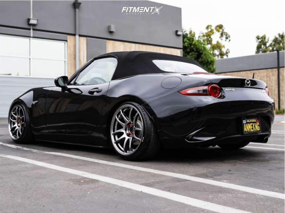 2016 Mazda MX-5 Miata Grand Touring with 17x9 Work Emotion Cr Kiwami ...