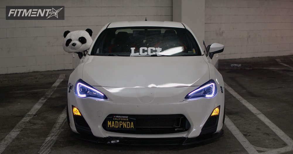 2013 Scion FR-S Base with 18x9.5 Ambit Re82 and Bridgestone 225x45 on ...