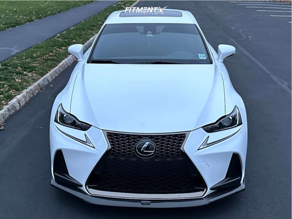 2020 Lexus IS300 F Sport with 19x8.5 Ferrada Fr2 and Continental 235x35 ...