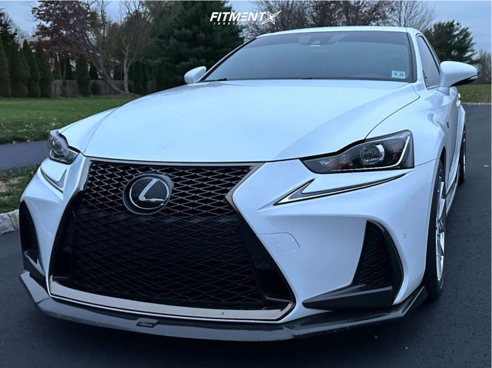 2020 Lexus IS300 F Sport with 19x8.5 Ferrada Fr2 and Continental 235x35 ...